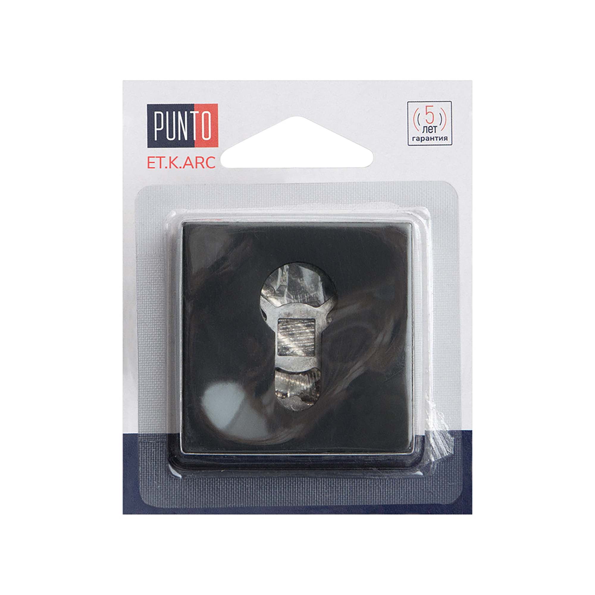 Накладка Punto (Пунто) под цилиндр ET.K.ARC.Q52 (ET ARC) BL-24 черный — купить в интернет ...