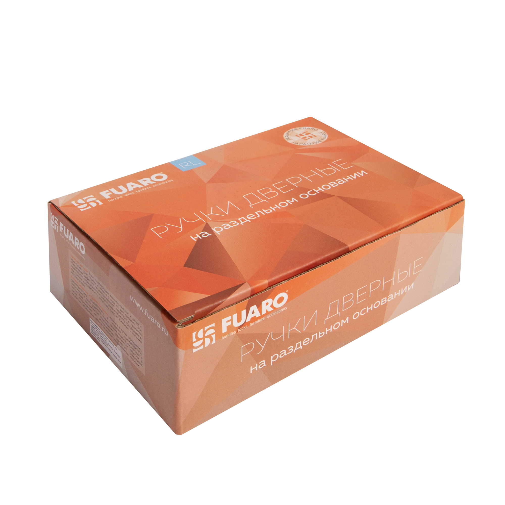 Ручка Fuaro (Фуаро) раздельная K.SL52.ABRASIVE (ABRASIVE SL) SSG-39 сатинированное золото ...